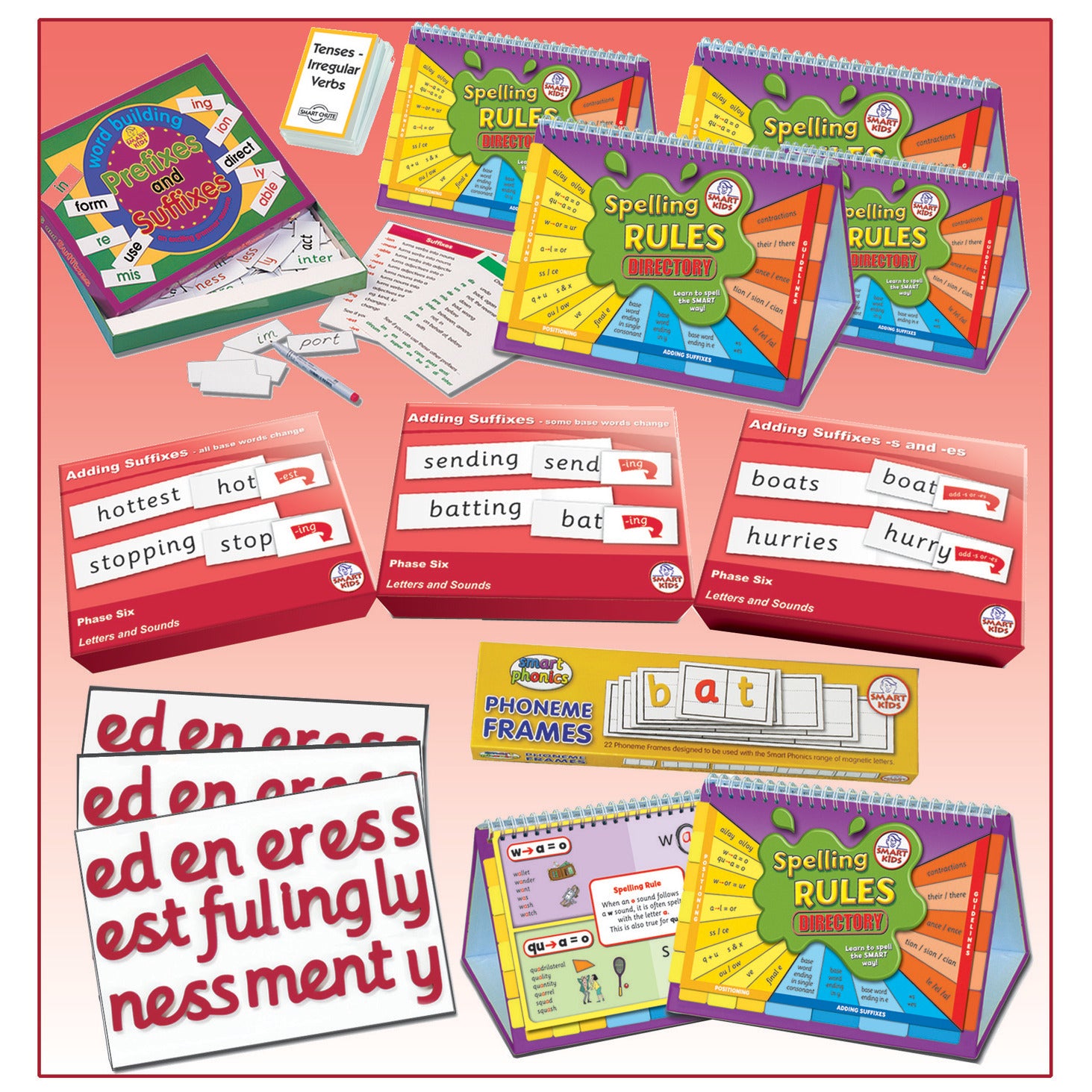 Smart Phonics Letters and Sounds Kits Phase 6 – Eduzone Ltd