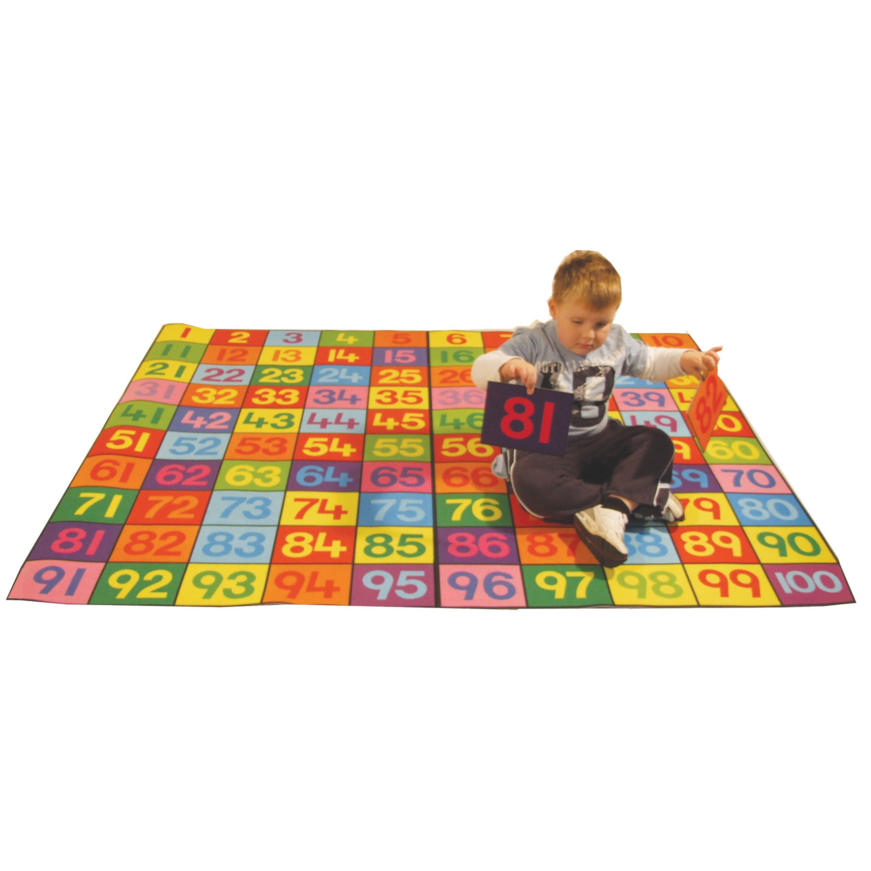 Super Giant 1-100 Number Mat – Eduzone Ltd