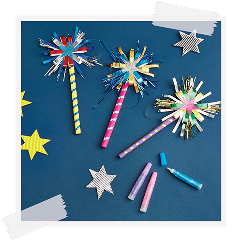 How-to craft guide: firework sticks – Eduzone Ltd