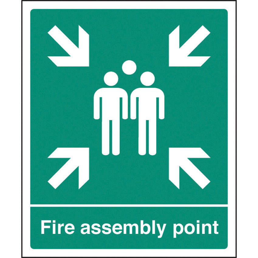 Fire Assembly Point, Safety Sign – Eduzone Ltd