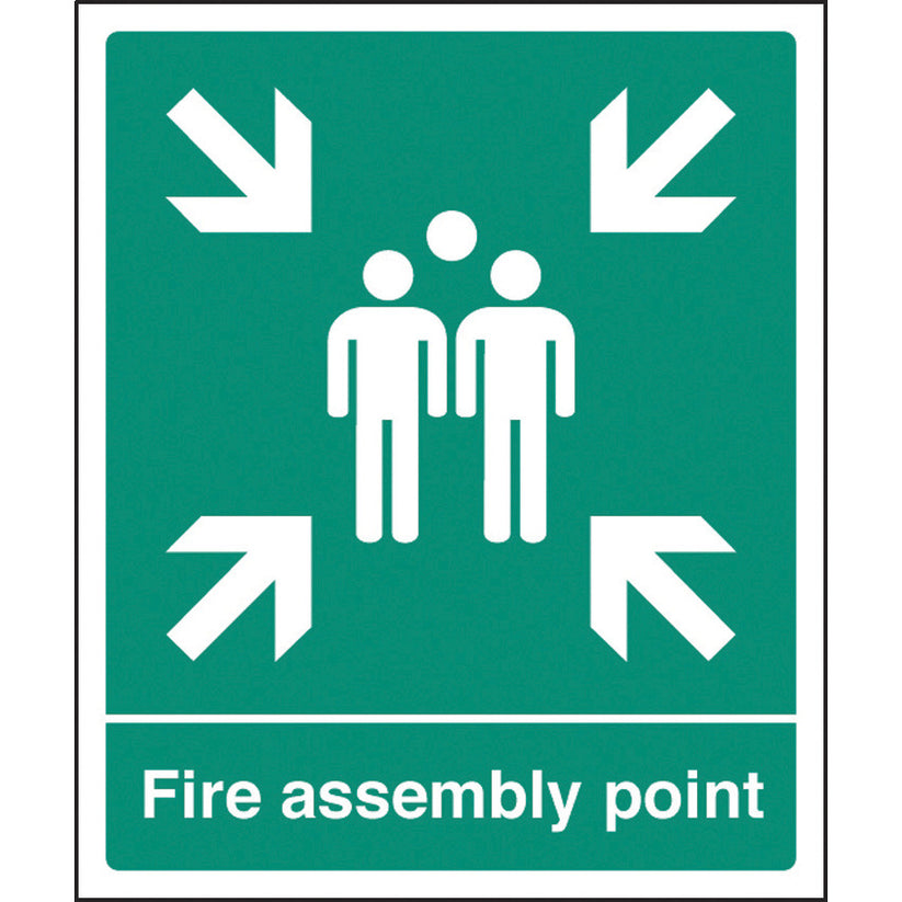 Fire Assembly Point, Safety Sign – Eduzone Ltd