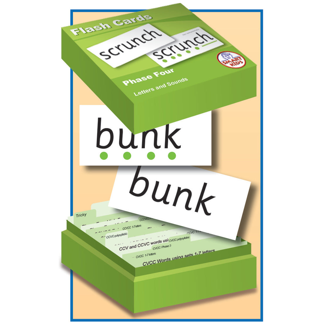 Smart Phonics Phase Four Letters & Sounds Flash Cards – Eduzone Ltd
