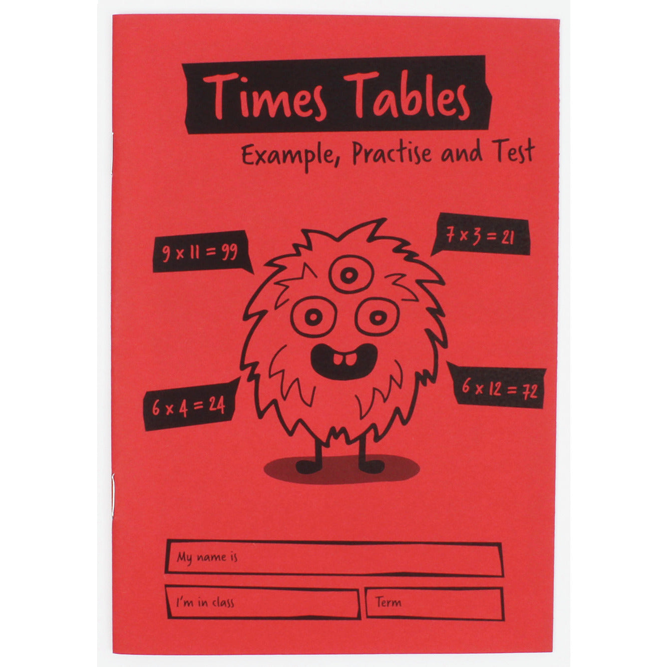 Primary Times Tables Book - 24 Pages – Eduzone Ltd