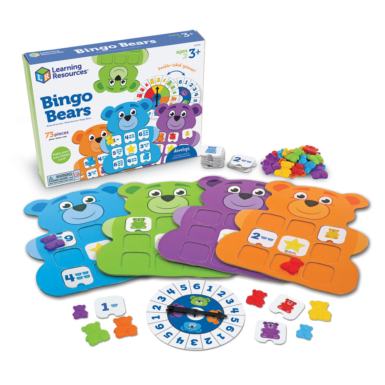 Learning Resources Bingo Bears Maths Game – Eduzone Ltd