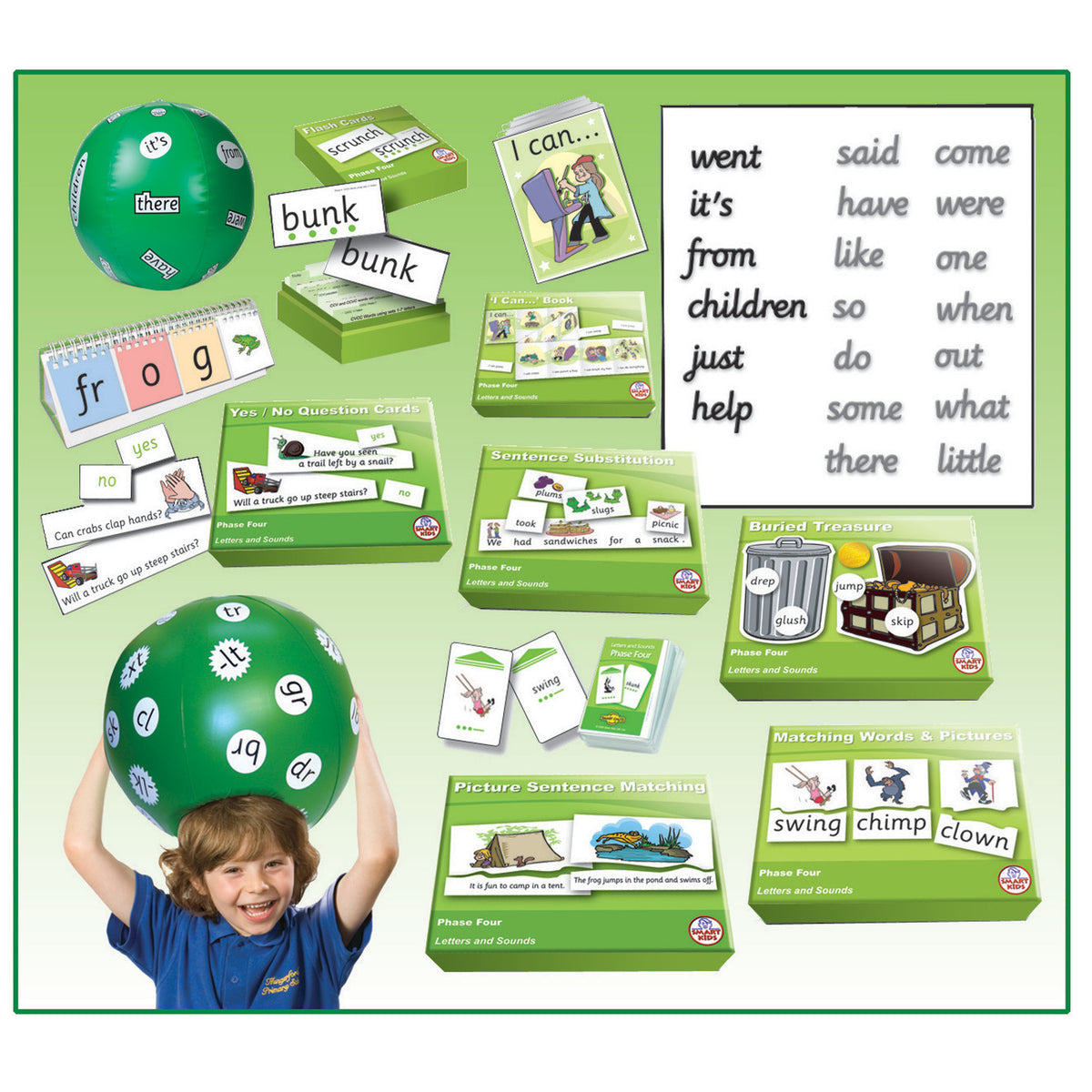 Smart Phonics Letters and Sounds Kits Phase 4 – Eduzone Ltd