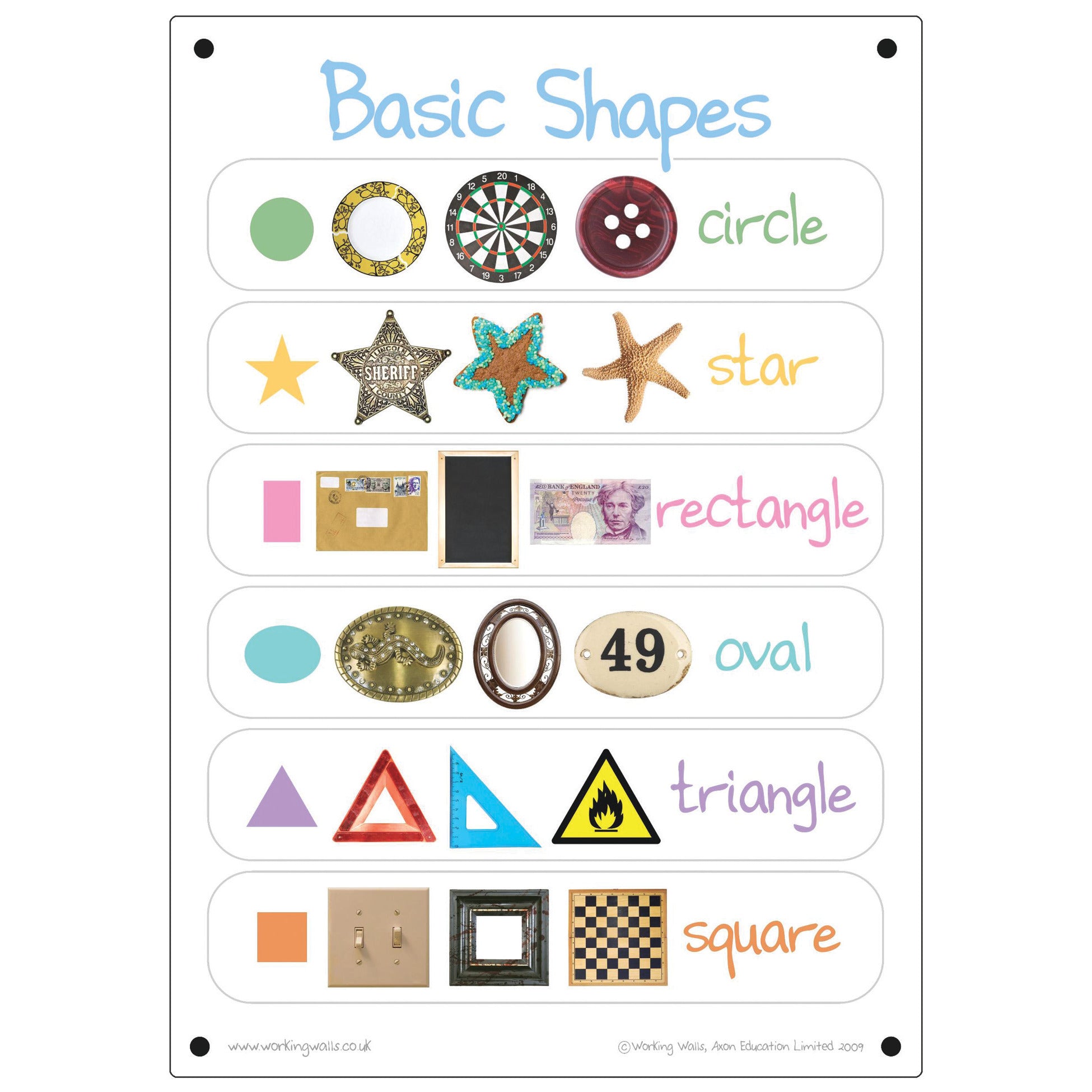 Basic Shapes Outdoor Learning Board – Eduzone Ltd