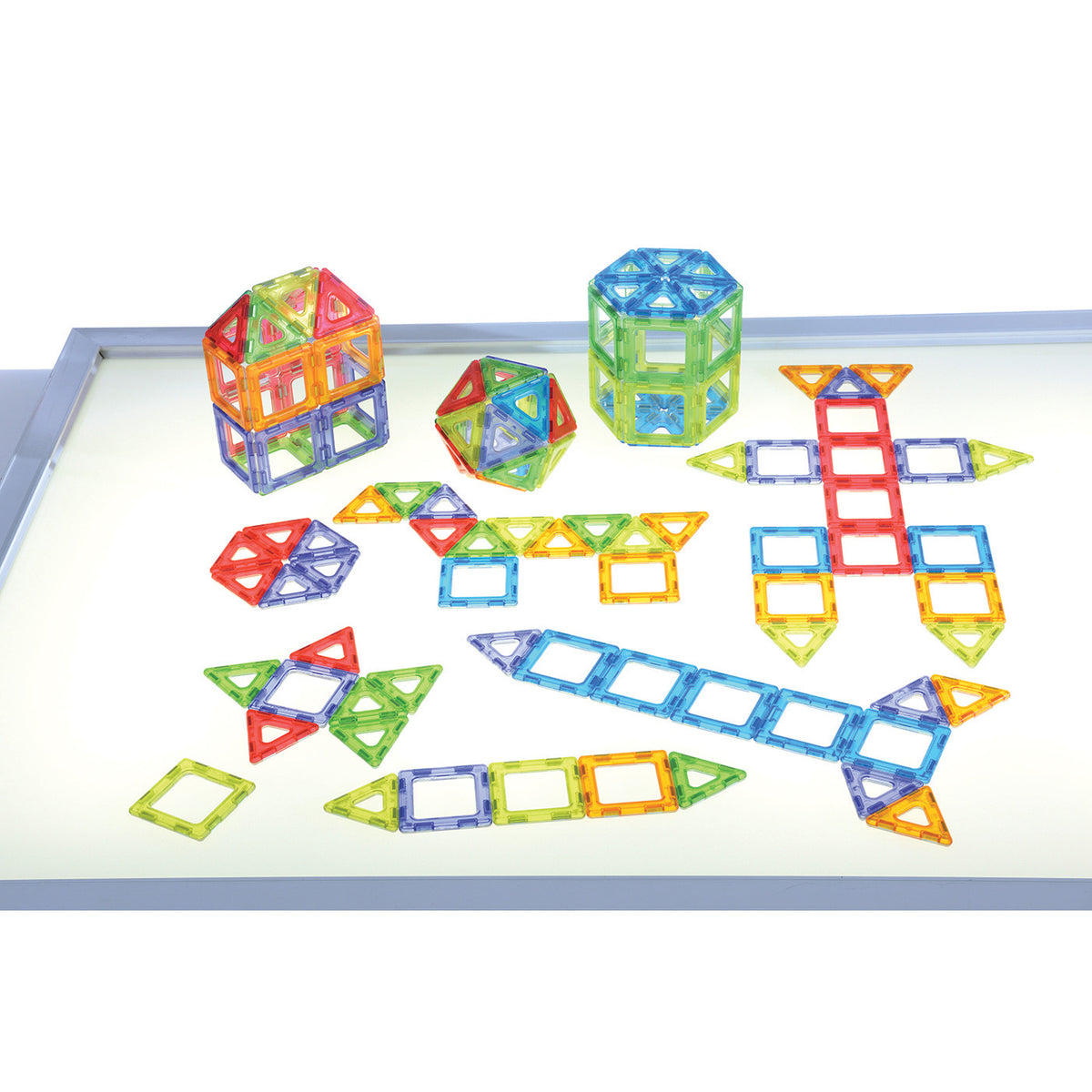 Magnetic Polydron® Translucent Magnetic Class Pack – Eduzone Ltd