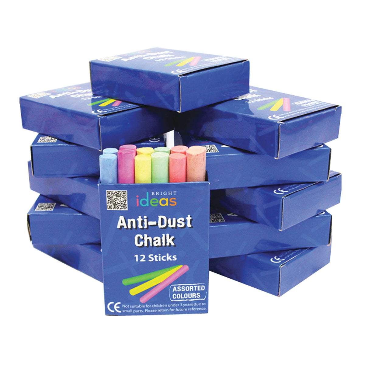 Economy Coloured and White Chalk – Eduzone Ltd